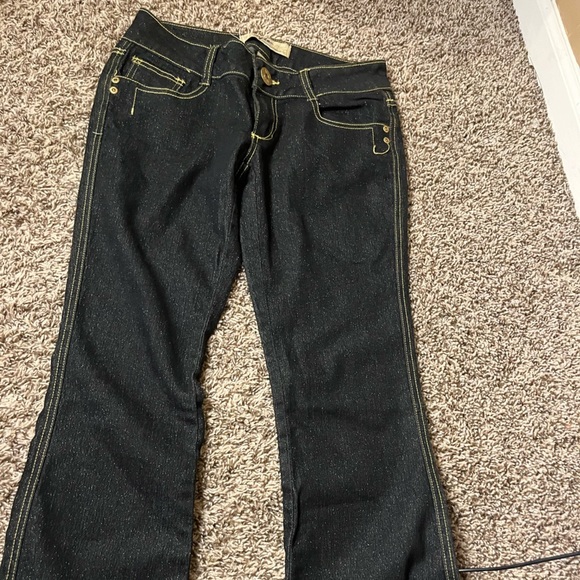 Tyte Jeans | Jeans | Y2k Lowrise Flare Gold Jeans | Poshmark
